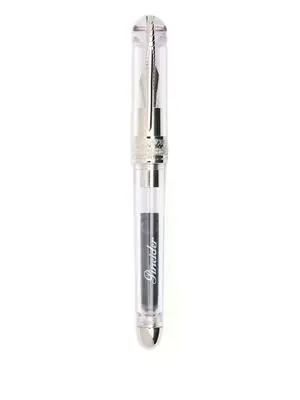 PINEIDER Engraved Fountain Pen - White