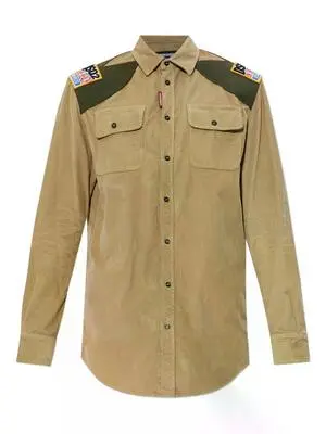 Dsquared2 Corduroy Button-down Shirt