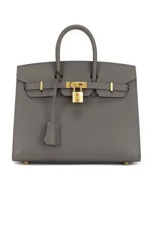 Hermès Epsom Birkin 25 Handbag - Gris Meyer