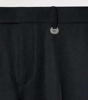 Burberry Wool Twill Tailored Trousers