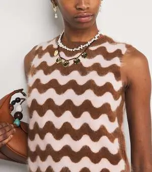 Anni Lu Gold-plated Pearly Drop Necklace - Ivory