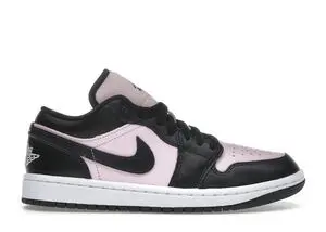 JORDAN 1 Low Sneakers - Pink Foam/white/black