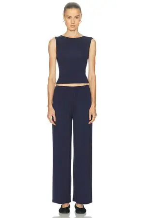 KYE Bateau Sleeveless Top - Navy