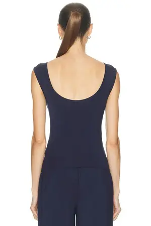 KYE Bateau Sleeveless Top - Navy