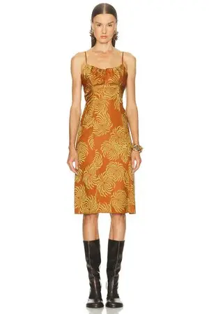 Dries Van Noten Dirios Dress - Orange