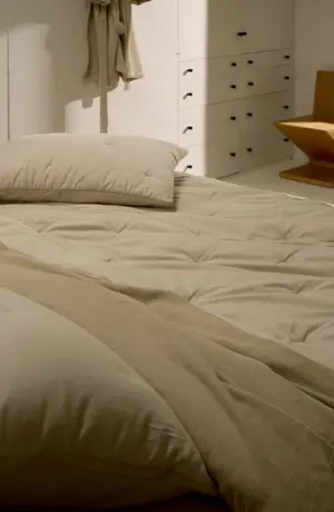 PARACHUTE Set Of 2 Soft Cotton Quilted Shams - Bone