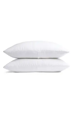 PARACHUTE Set Of 2 Soft Cotton Quilted Shams - White