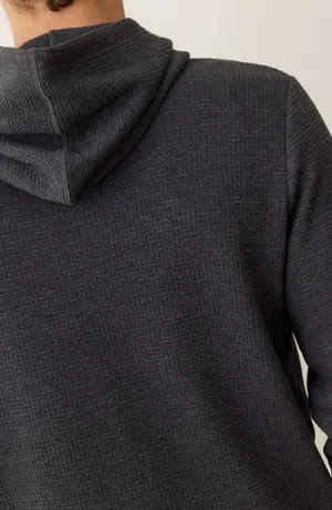 Marine Layer Waffle Stitch Hoodie