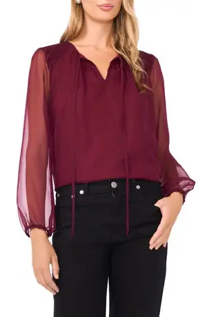 Vince Camuto Sheer Blouses