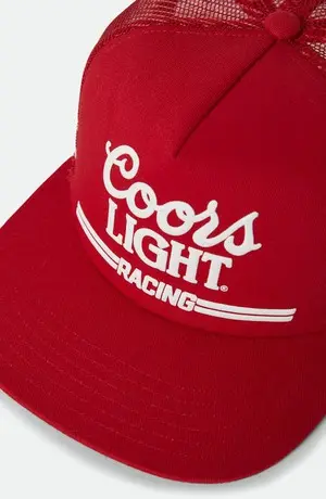 Brixton Coors Light Racing Netplus® Trucker Cap