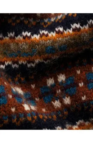 Eton Fair Isle Wool Sweater