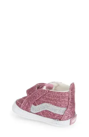 VANS Sk8-hi Glitter Crib Shoe