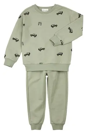 MILES THE LABEL Off Roading Sweatshirt And Joggers Set