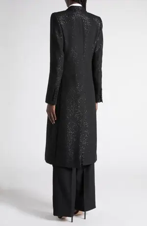 TOM FORD Sequin Embellished Double-breasted Coat