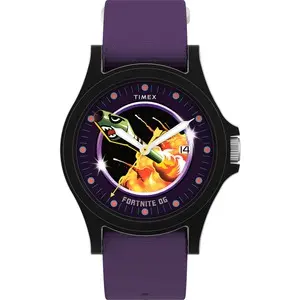 TIMEX® Acadia Nato Strap Watch - Purple