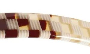 MACHETE Slim Headband - Tortoise Checker