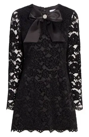 Likely Tyler Long Sleeve Lace Minidress