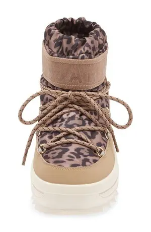 Pajar Galaxy Mini Waterproof Ankle Bootie - Leopard/sand
