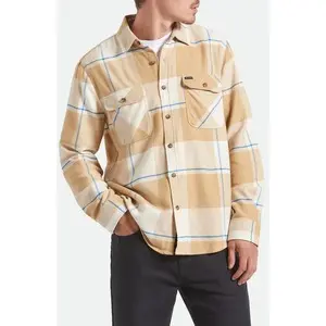 Brixton Spread Collar Shirts For Men