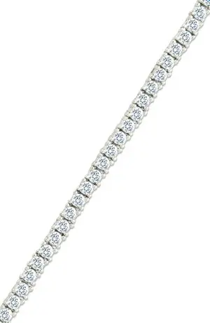 Sterling Forever Mirabell Cubic Zirconia Tennis Bracelet - Silver
