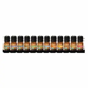 CLIGANIC Organic Aromatherapy Settop 12 Essential Oils 12x0.17oz