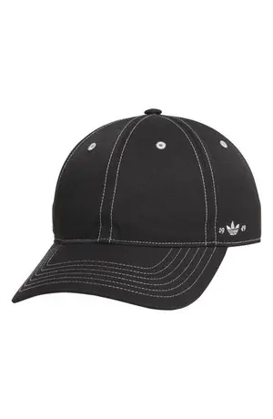Adidas Stealth Strap Back Baseball Cap Black/off White
