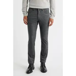BRAX Chuck Hi Flex Plaid Five-Pocket Pants