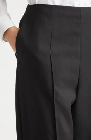 Marni Pintuck Tapered Virgin Wool Trousers