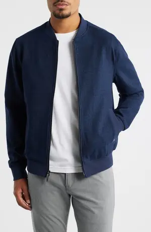 Robert Barakett Henrik Lightweight Baseball Jacket