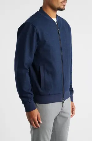 Robert Barakett Henrik Lightweight Baseball Jacket