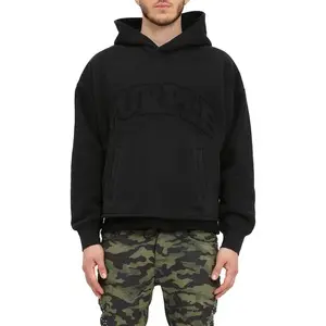 Purple Brand Drop Shoulder Sweatshirts Hoodies For Men
