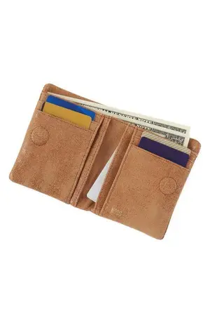 Hobo Lumen Leather Compact Wallet