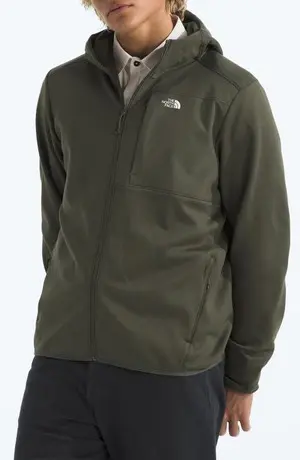 The North Face Performance Fleece Zip Hoodie - New Taupe Green