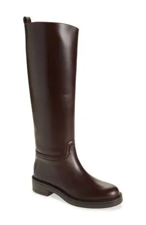STUART WEITZMAN Celia Riding Boot - Walnut