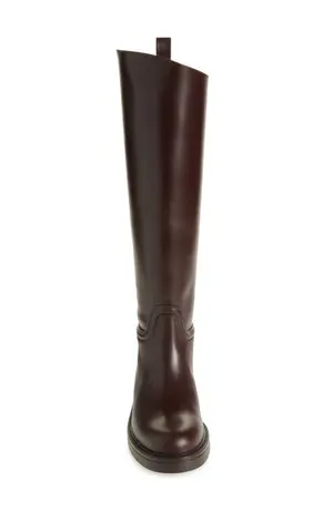 STUART WEITZMAN Celia Riding Boot - Walnut