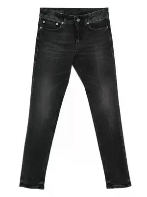 Dondup Black Wash Jeans For Women