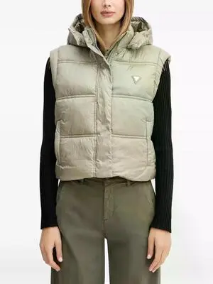Guess Quilted Vests For Women