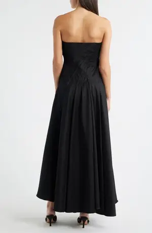 Acler Hawford Rosette Strapless Gown