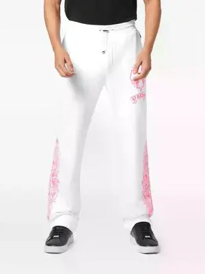 Philipp Plein Puffy Chrome Crest Track Pants