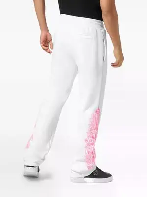 Philipp Plein Puffy Chrome Crest Track Pants