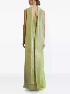 LITA COUTURE Scarf-detail Maxi Dress