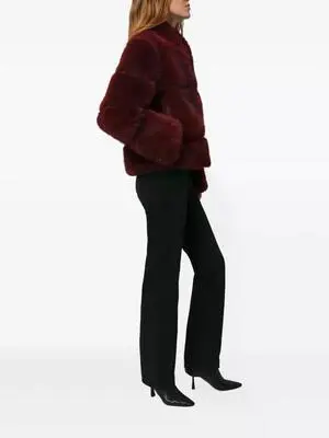 Apparis Collared Faux Fur Coat