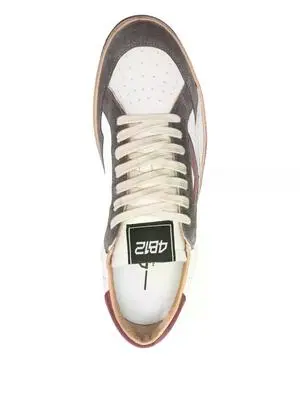 4B12 Play Panelled Sneakers - White