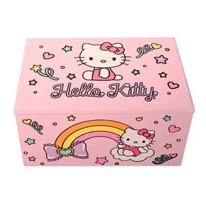 HELLO KITTY Wood Jewelry Box - Pink