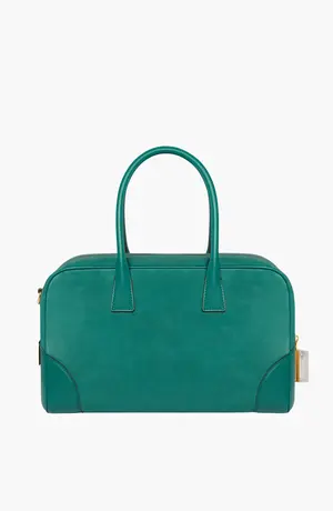 AVITEUR Cristallo Nubuck Travel Bag - Teal