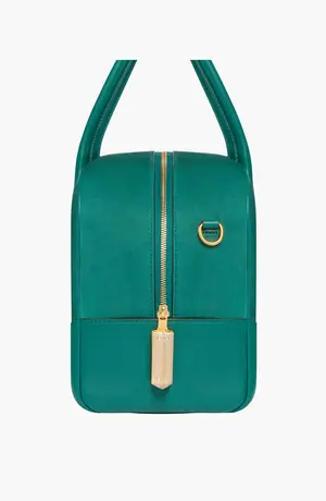 AVITEUR Cristallo Nubuck Travel Bag - Teal
