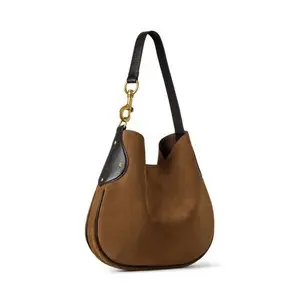 Mulberry Hackney Suede Shoulder Bag
