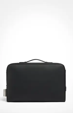AVITEUR Cristallo Soft Laptop Briefcase - Black