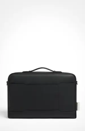AVITEUR Cristallo Soft Laptop Briefcase - Black