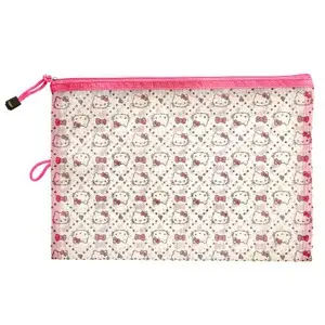 HELLO KITTY Quilt Pattern Travel Pouch Set